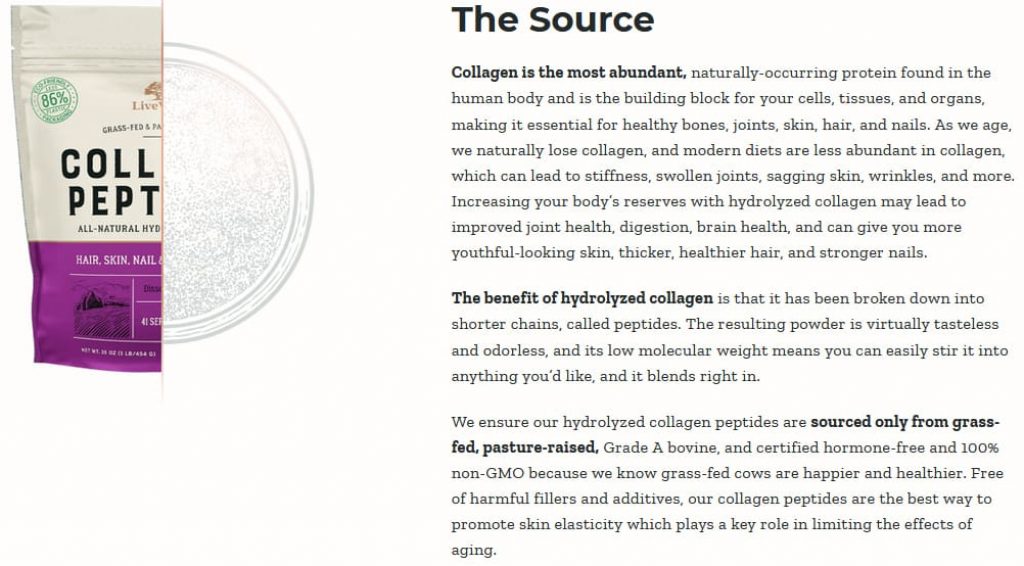 LiveWell Collagen Review 2023: Best Collagen Peptides Powder